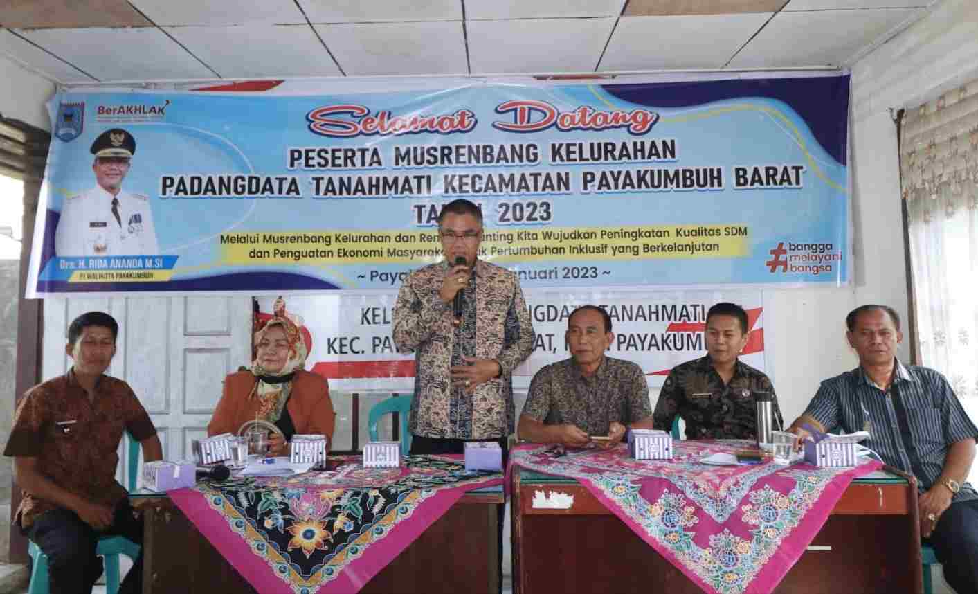 Wako Rida Turun Ikut Musrenbang Kelurahan Di PDTM - Tipikal Online