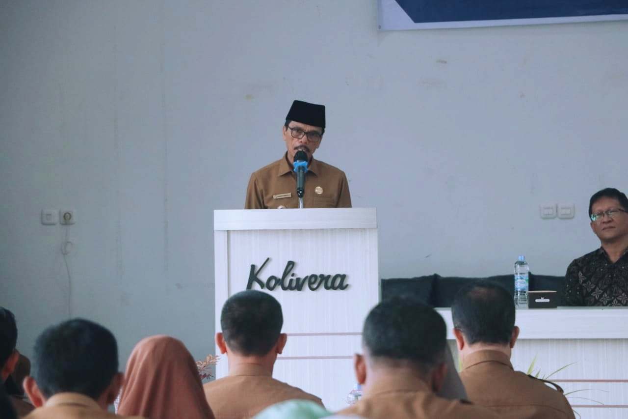 Bupati Safaruddin Buka Bimtek Kompetensi Pbj Tipikal Online