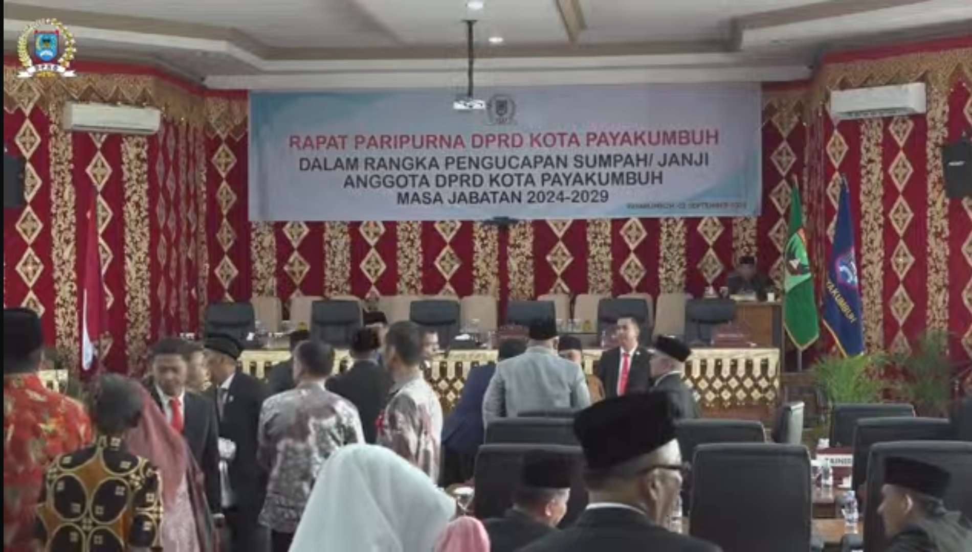 25 Anggota DPRD Kota Payakumbuh Periode 2024-2029 Resmi Dilantik - Tipikal Online