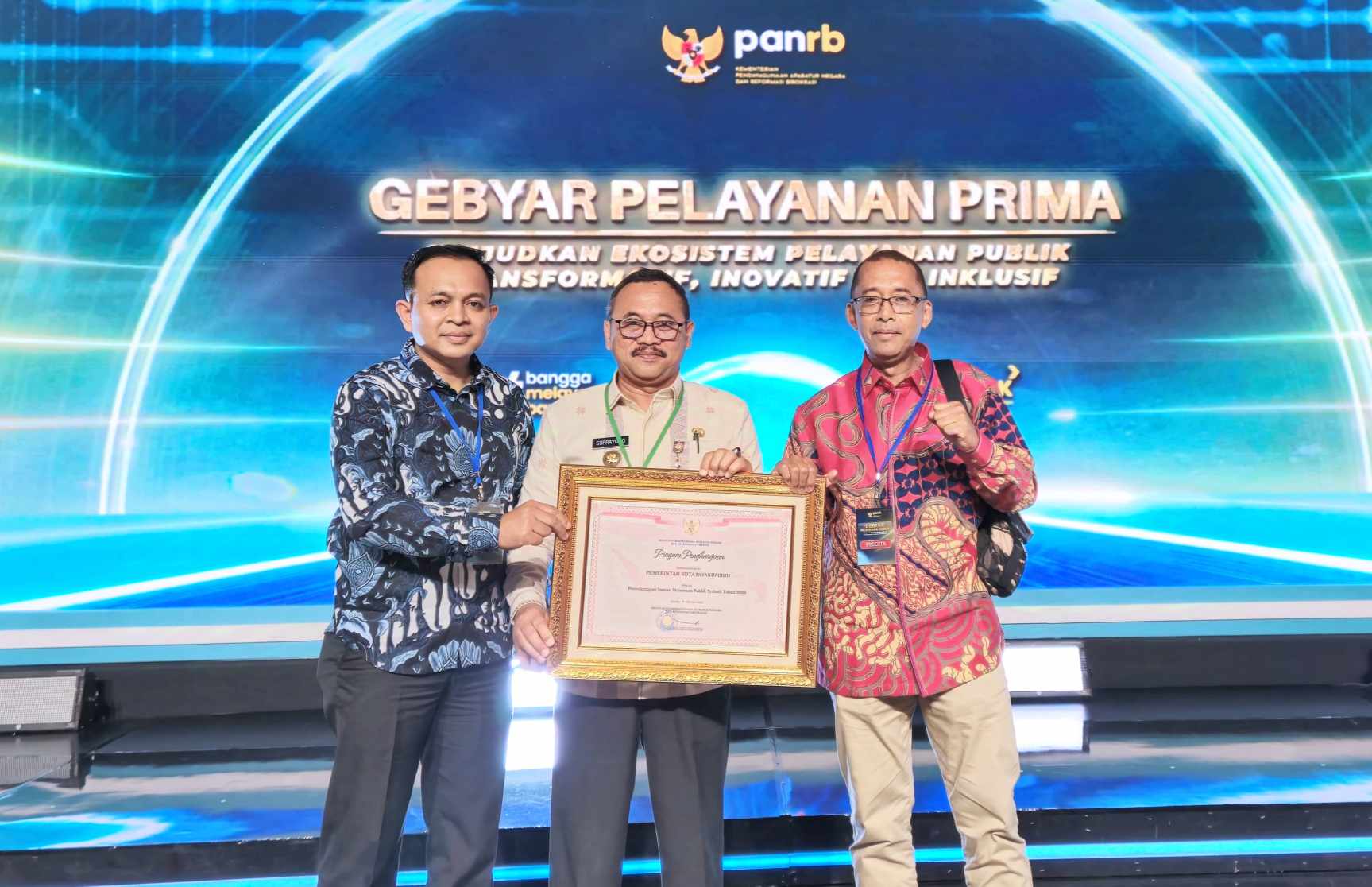 Pemerintah Kota Payakumbuh Raih Penghargaan Inovasi Pelayanan Publik Terbaik 2024 - Tipikal Online